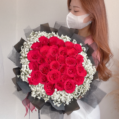 Red Roses (30 Stalks) - Lartiste - KL Florist