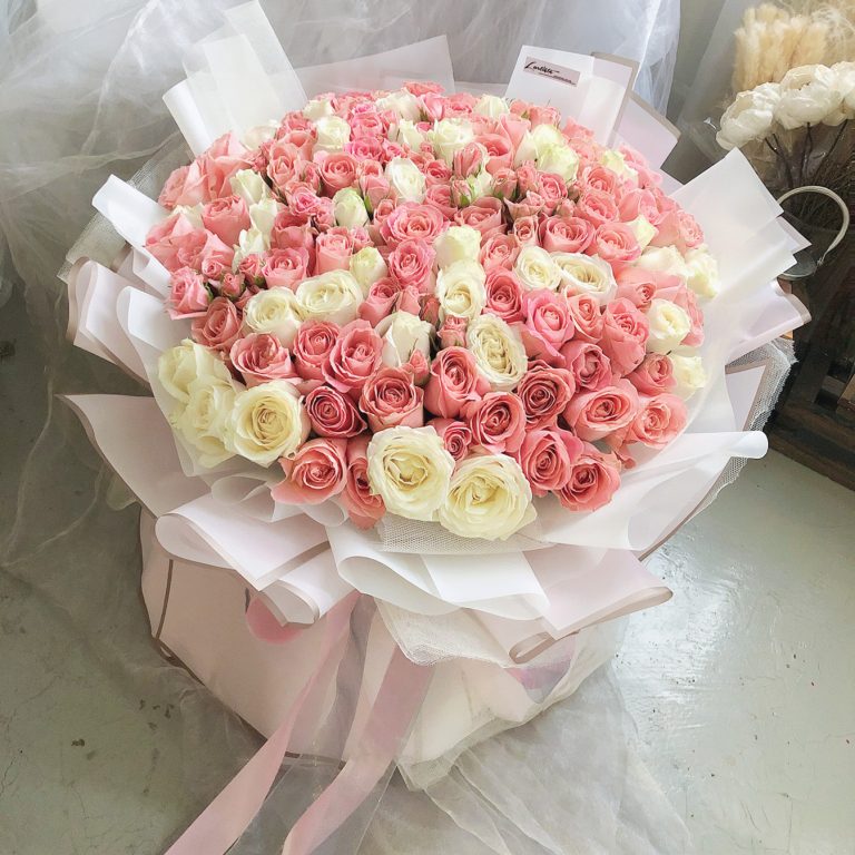 108 Roses Bouquet - Lartiste - KL Florist