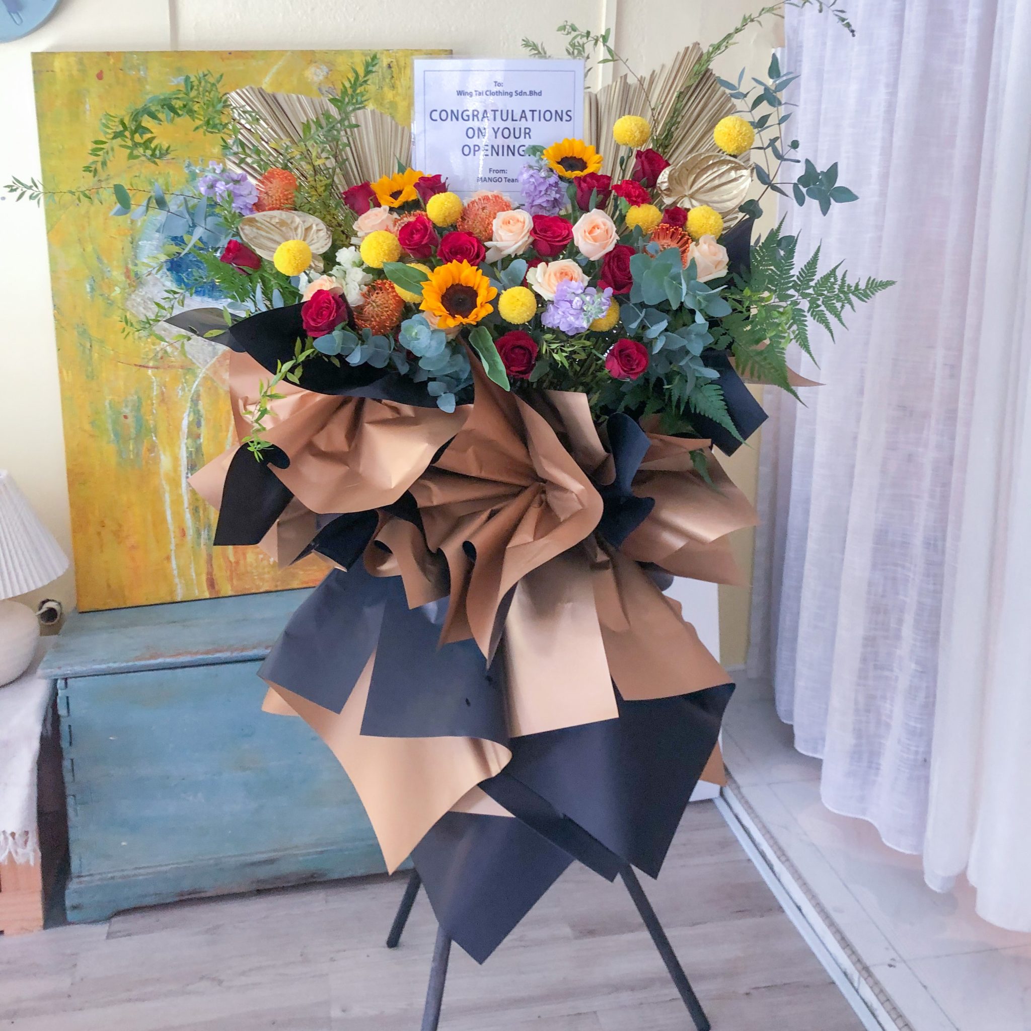 Congratulations Stand 17 - Lartiste - KL Florist