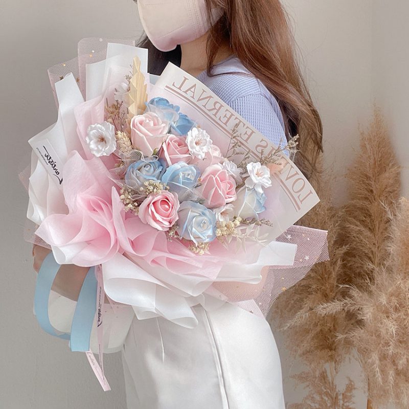 Soap Flowers Bouquet 02 - Lartiste - KL Florist