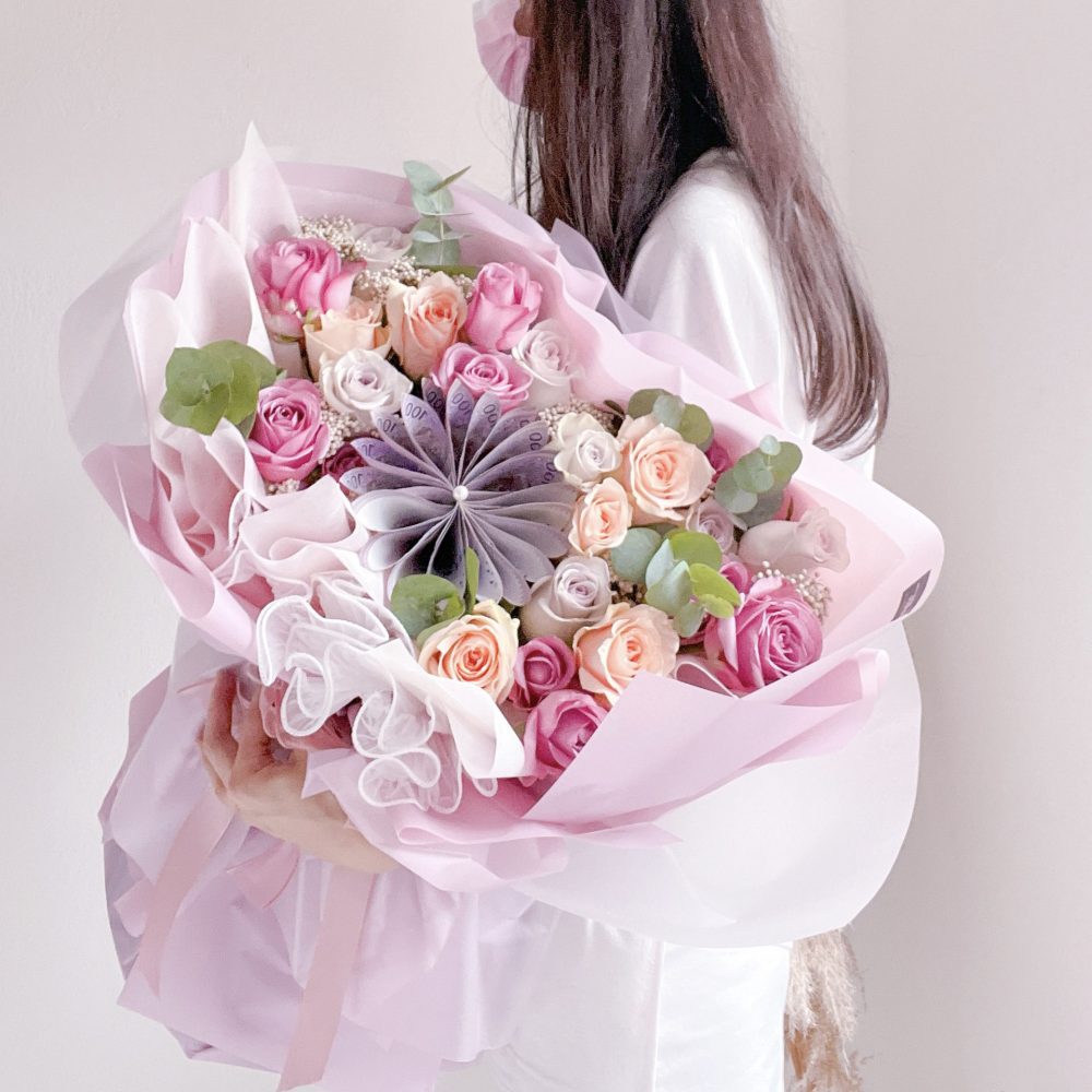 Cash Flower Bouquet Archives - Lartiste - KL Florist