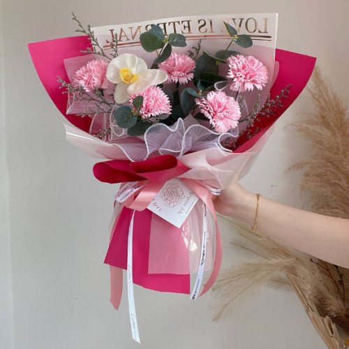 Soap Flower Bouquet - M Size - Lartiste - KL Florist