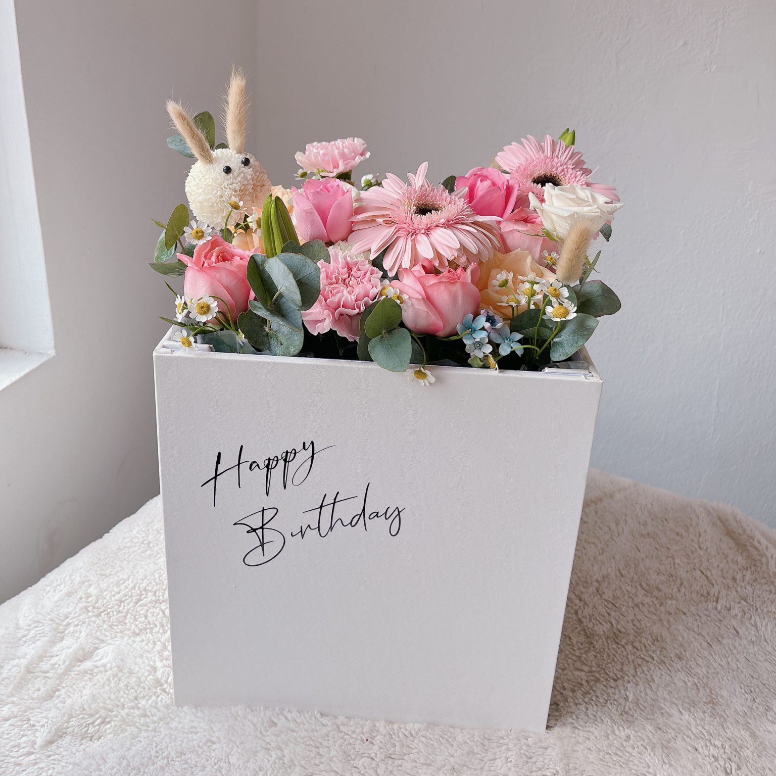 Charming Bunny Box - Lartiste - KL Florist